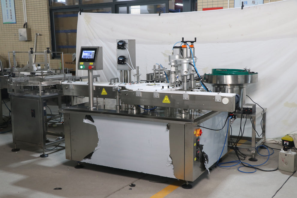 ZONESUN ZS-AFC70 3ml Roller Ball Bottle Filling Capping Machine ...