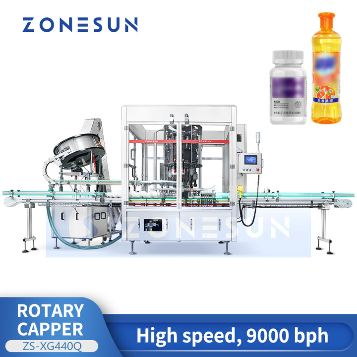 Automatic Capping Machines | ZONESUN – ZONESUNPRO