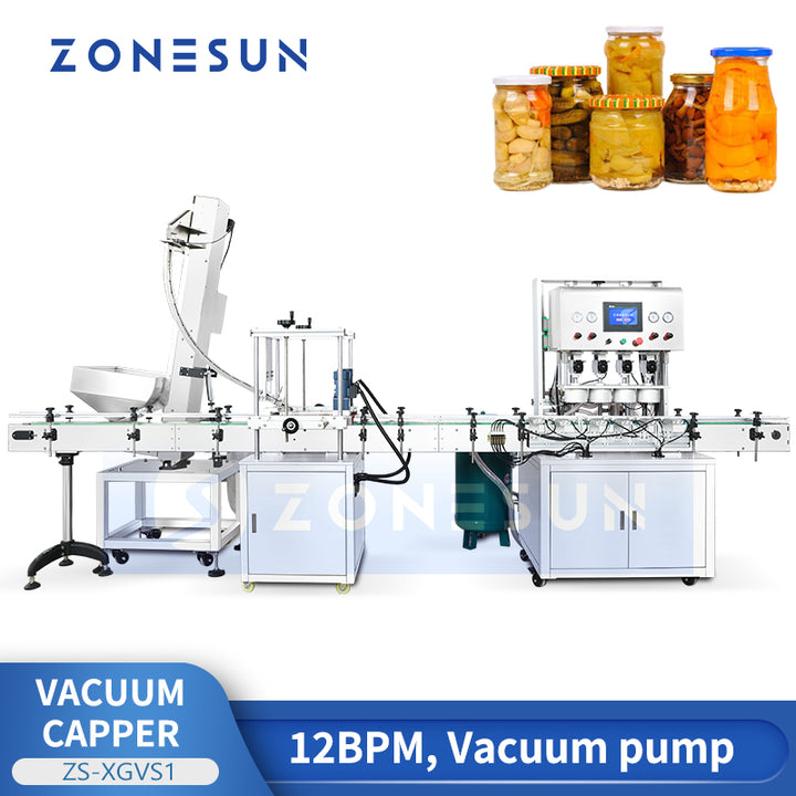 Automatic Capping Machines | ZONESUN – ZONESUNPRO
