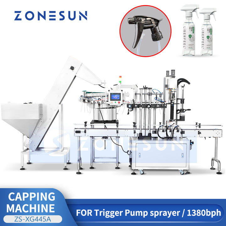 Automatic Capping Machines | ZONESUN – ZONESUNPRO