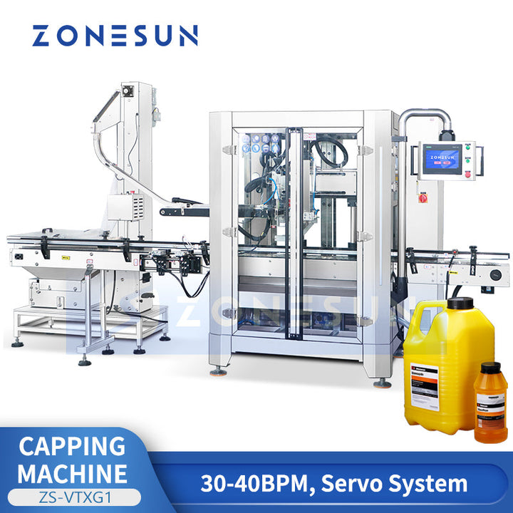 Automatic Capping Machines | ZONESUN – ZONESUNPRO