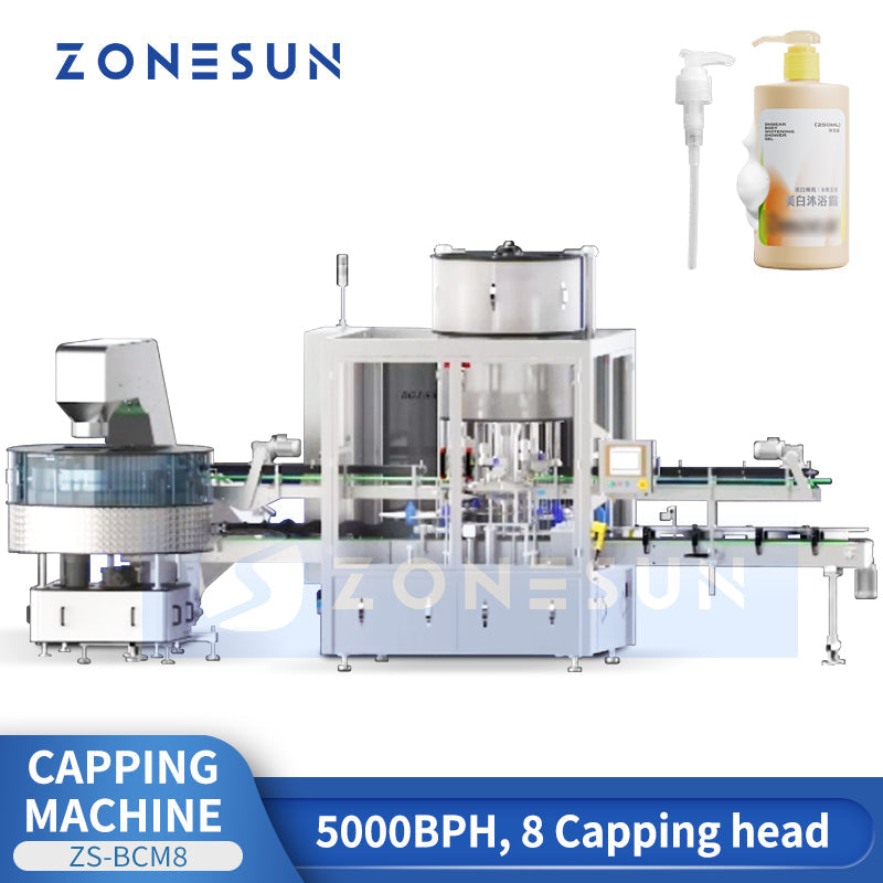 Automatic Capping Machines | ZONESUN – Zonesun