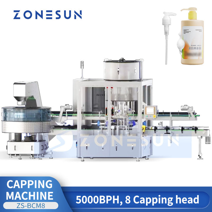 Automatic Capping Machines | ZONESUN – ZONESUNPRO