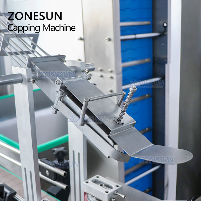ZONESUN ZS-XG441F Automatic F-style Capping Machine With Cap Feeder – ZONESUNPRO