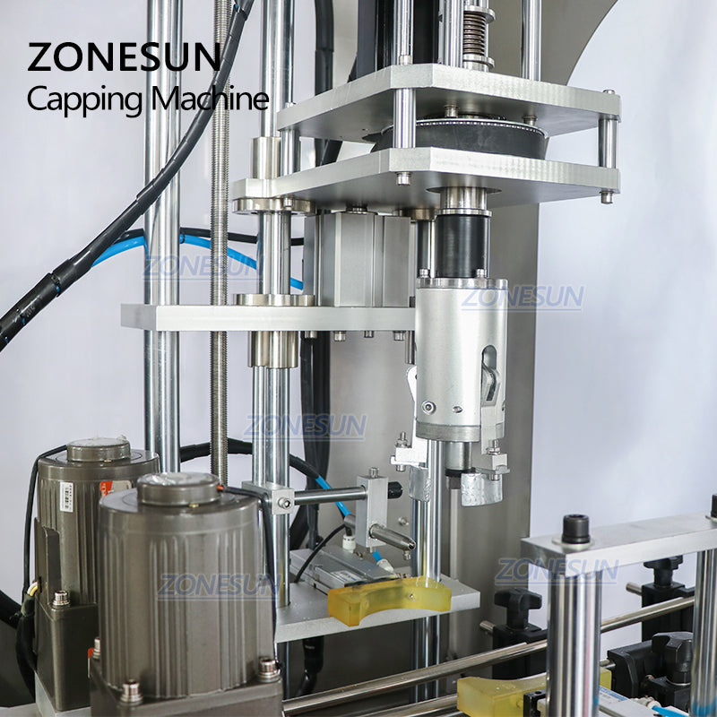 ZONESUN ZS-XG441F Automatic F-style Capping Machine With Cap Feeder – ZONESUNPRO
