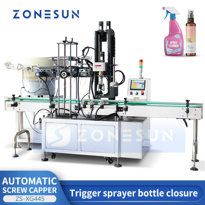 Automatic Capping Machines | ZONESUN – ZONESUNPRO